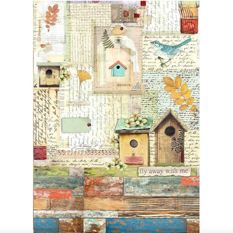 Stamperia Rice Paper - Etsy