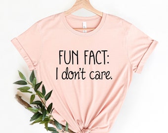 Fun Fact Shirt - Etsy