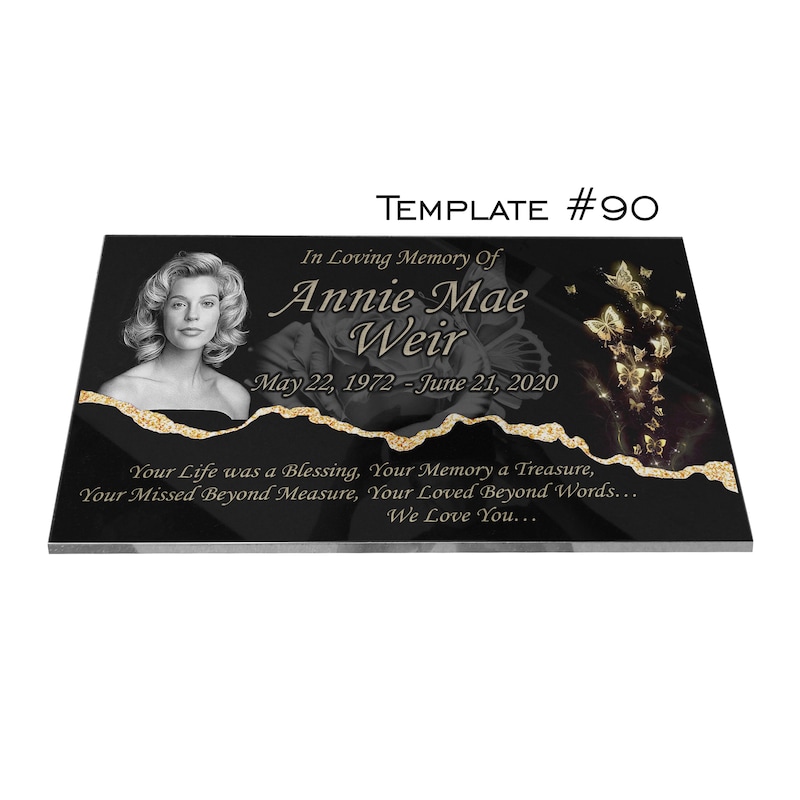 Engraved Granite - Etsy