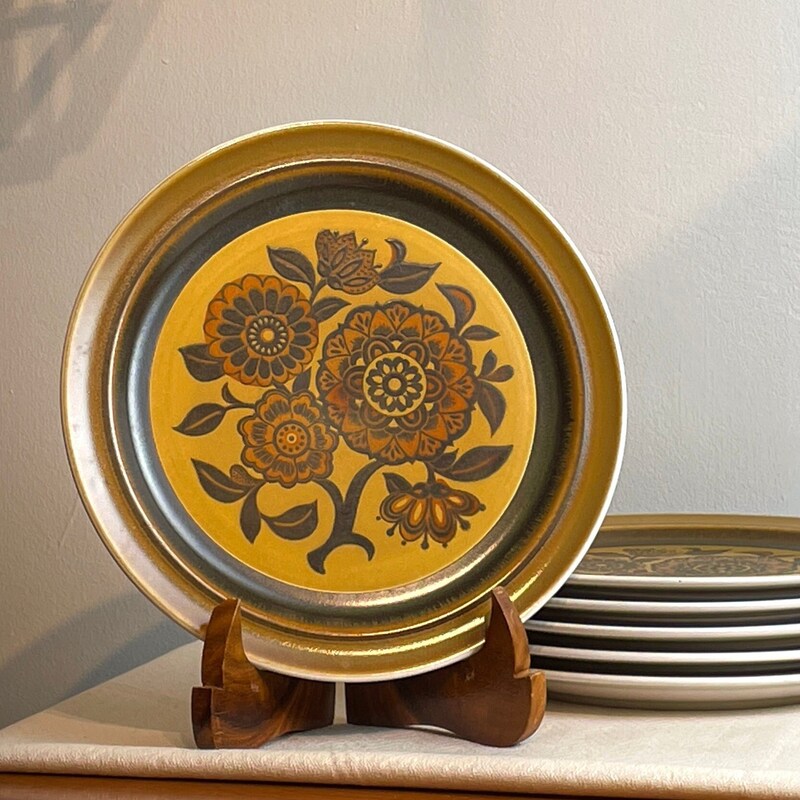 Mustard Dinner Plates - Etsy