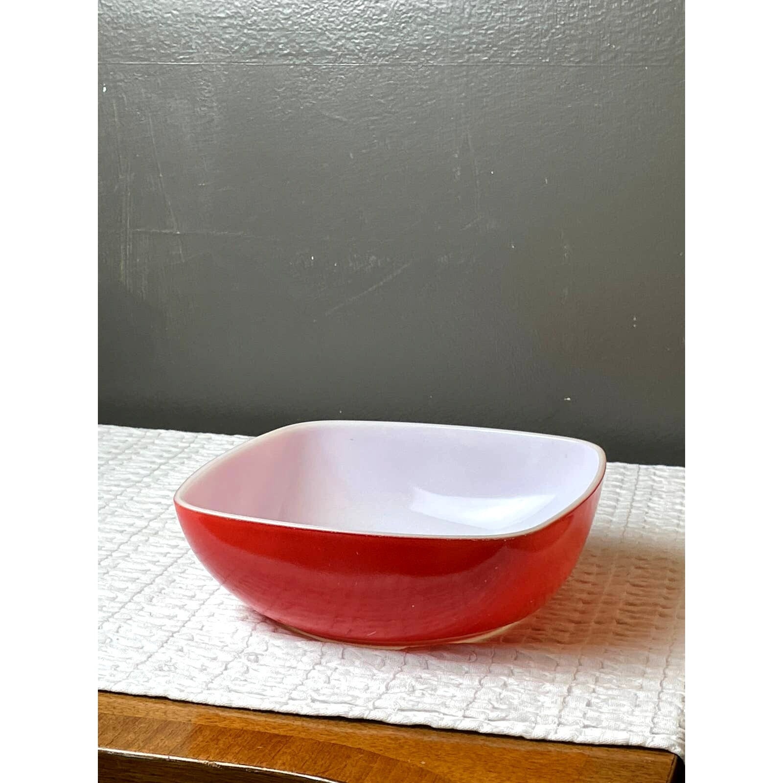 MCM Red PYREX Square Dish 1.5 Quart 515B-015 Made in the USA - Etsy