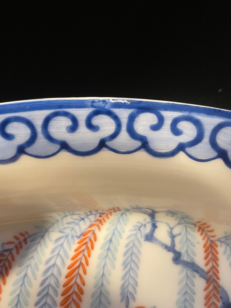 Vintage Mottahedeh Design Chinoiserie Fine Italian Porcelain Dish ...
