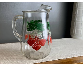 Water Pitcher Glass | Etsy