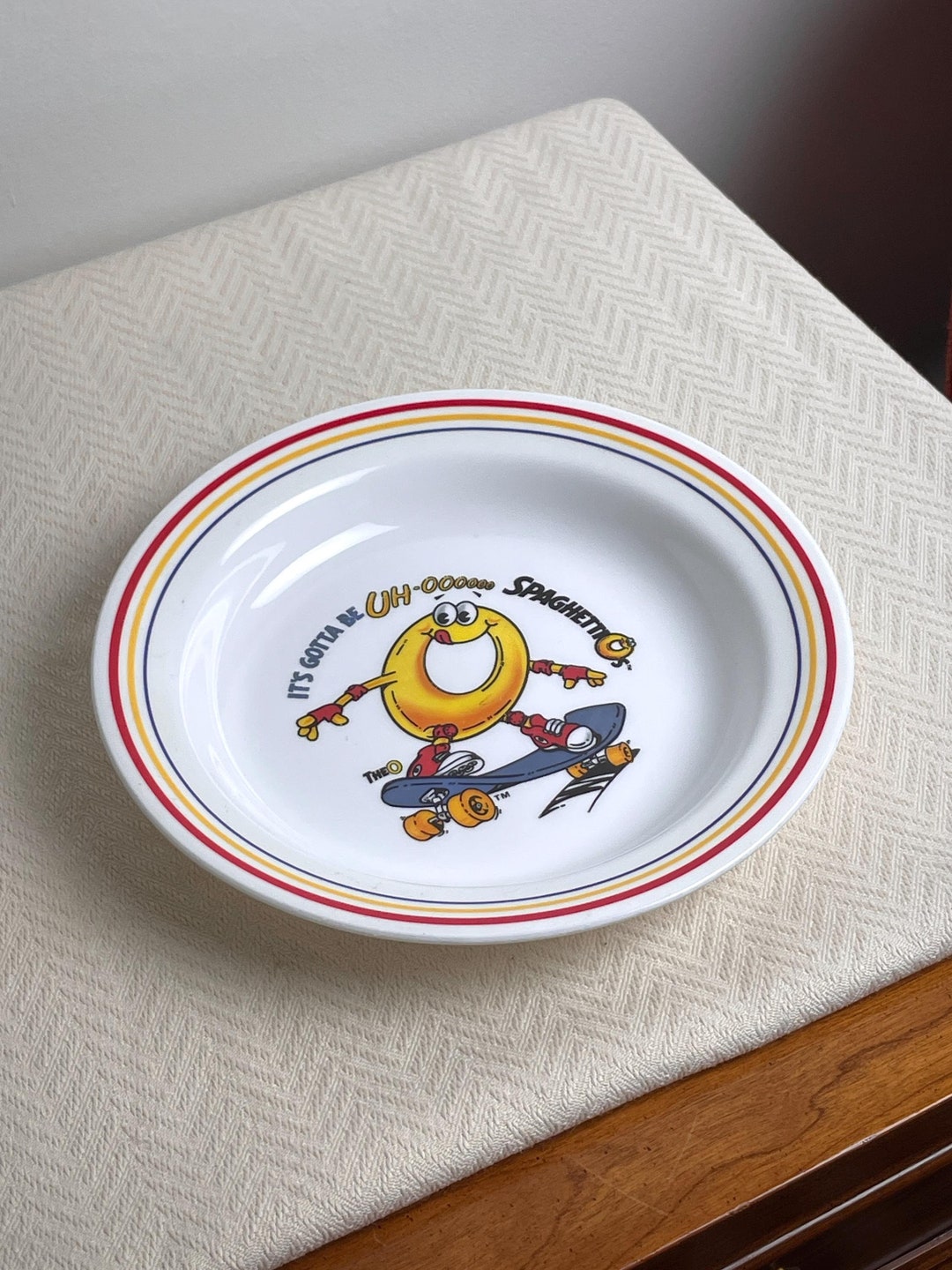 Vintage Spaghettios Rimmed Advertising Bowl by Corelle, 1990s Post ...