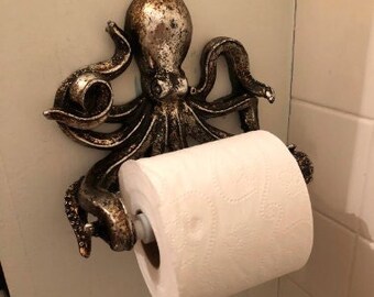 Octopus Toilet Paper Holder - Etsy