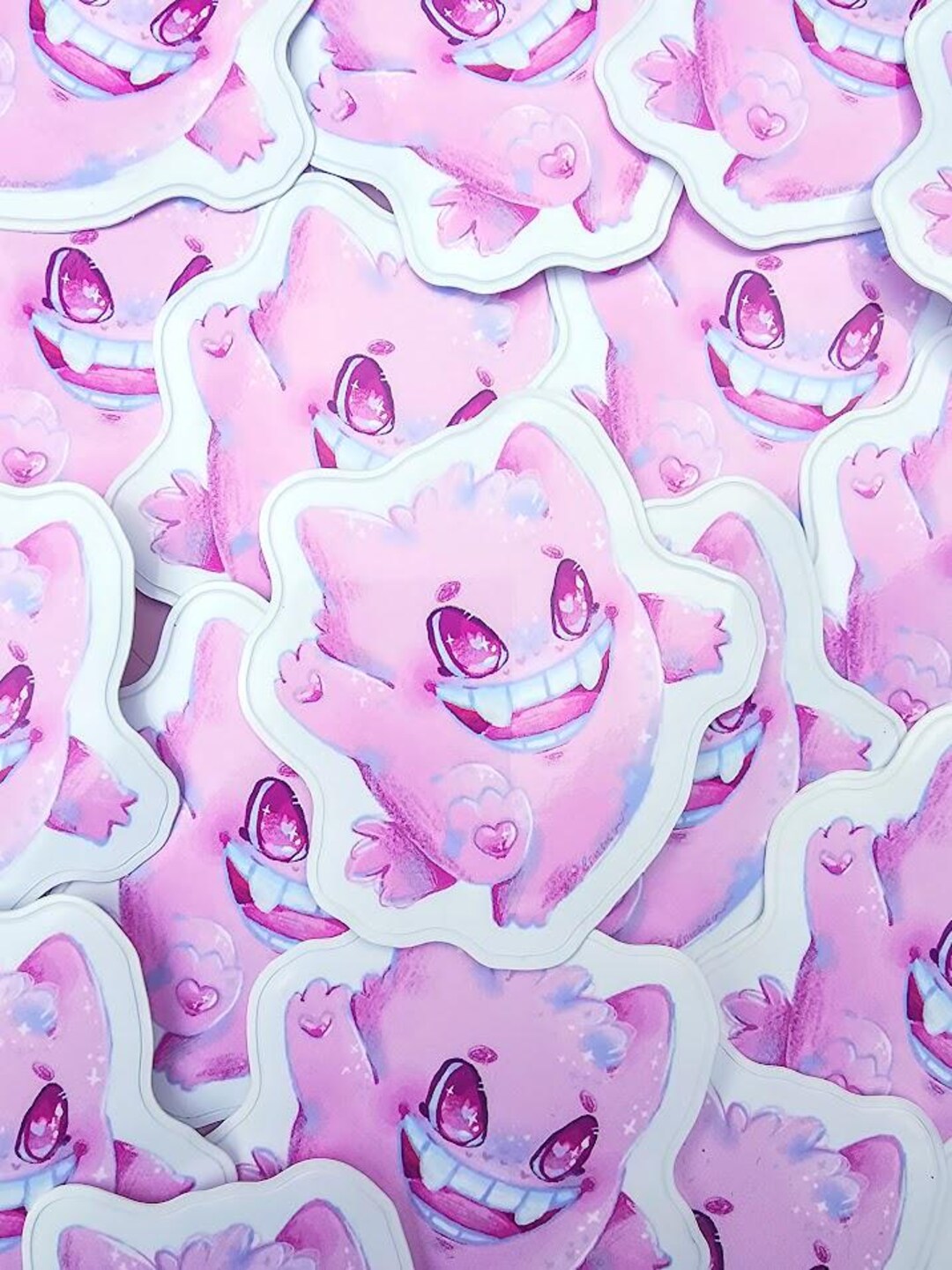 Fairy Type Gengar Sticker - Etsy