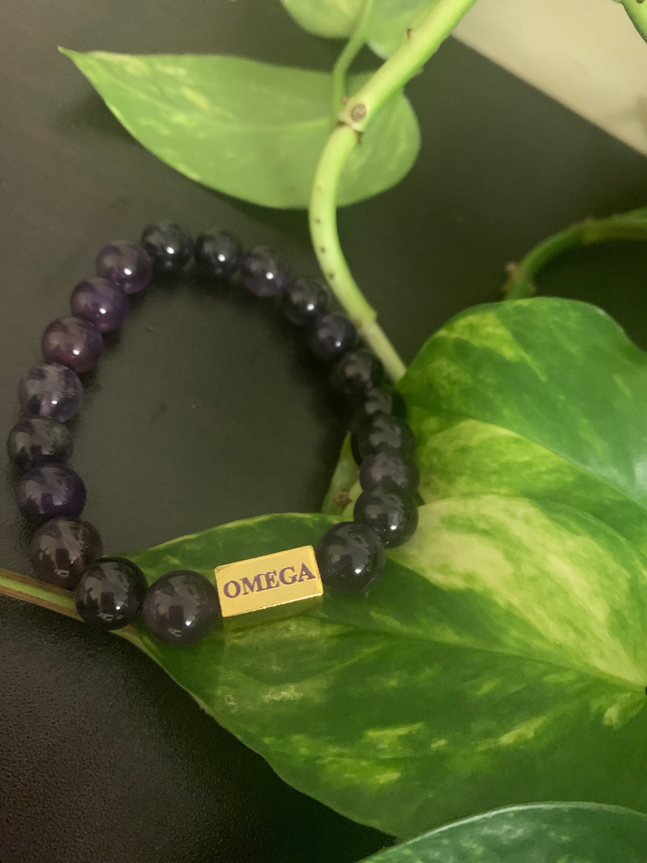 Omega Psi Phi Beaded Bracelet//men's Accessory, Fraternity Gift - Etsy