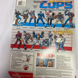 Vintage 1988 Hasbro COPS N Crooks Rock Krusher Figure Sealed - Etsy