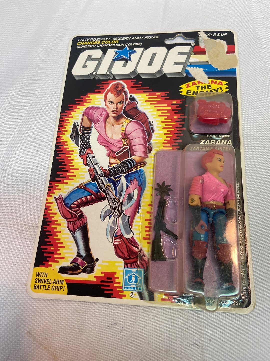 Vintage 1985 Hasbro GI Joe Dreadnok Zarana Sealed - Etsy