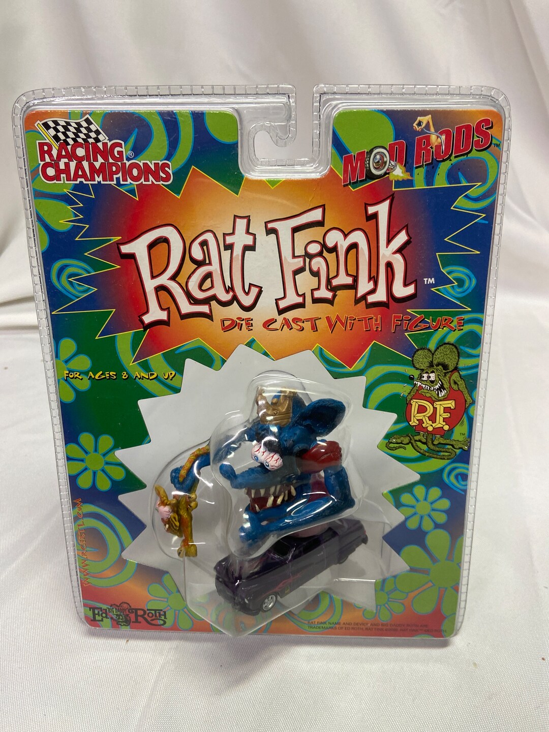 Vintage 2000 Racing Champions Mod Rods Rat Fink Ed Roth 49 Mercury Sealed - Etsy
