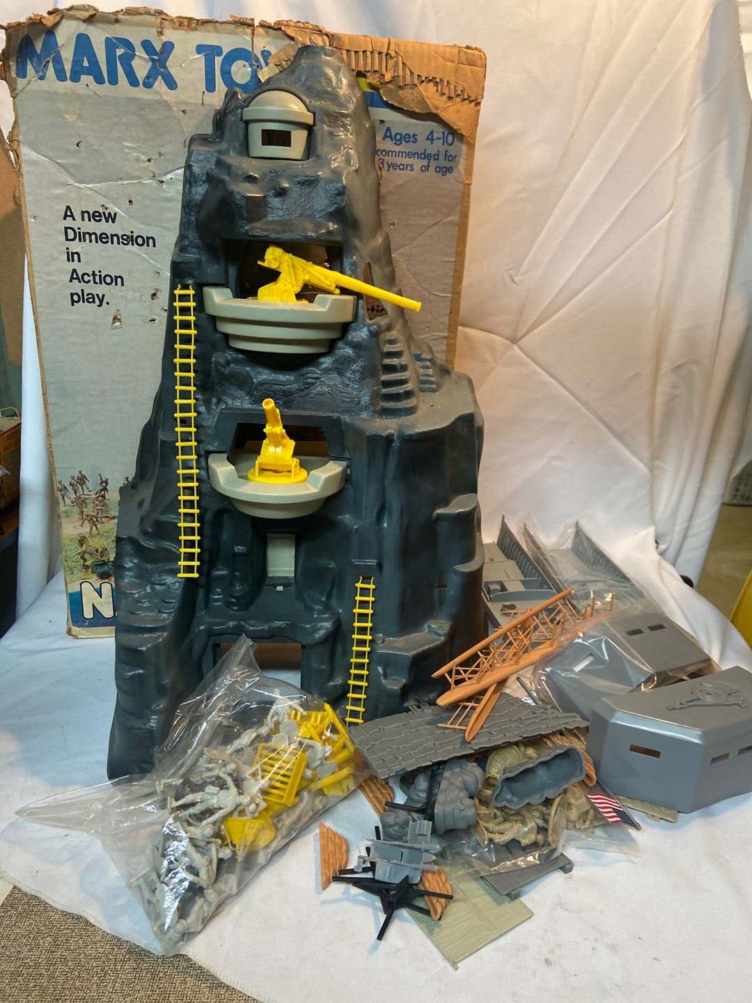 Vintage 1970s Marx Toys Navarone Plastic Toy Military Soldier - Etsy