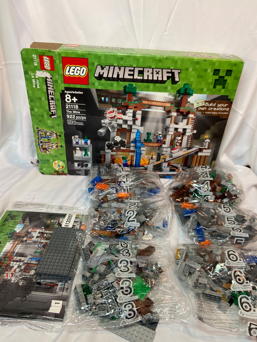 Lego Minecraft 21118 the Mine - Etsy