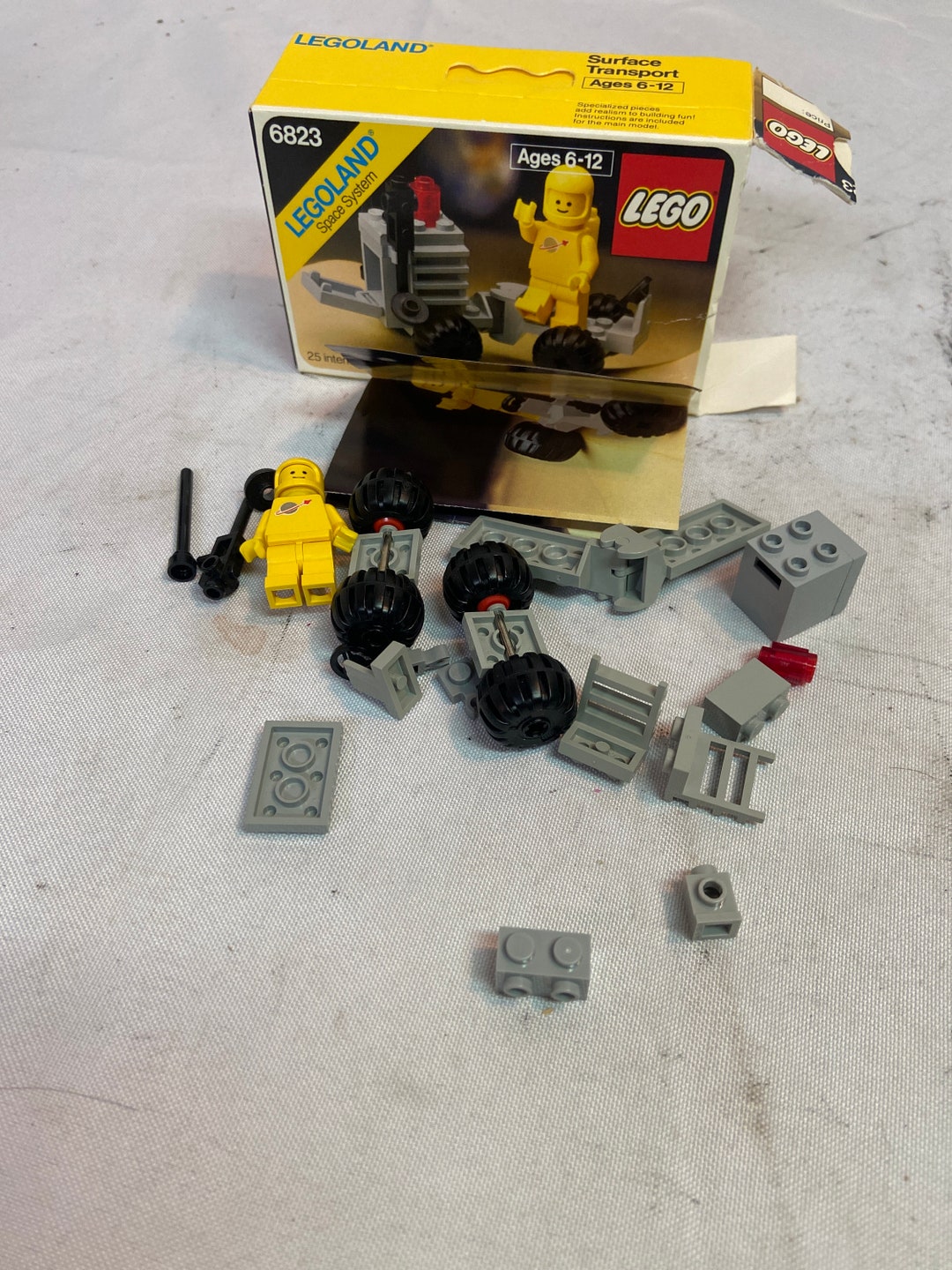 Vintage 1983 Lego 6823 Space System Surface Transport W/ Box ...