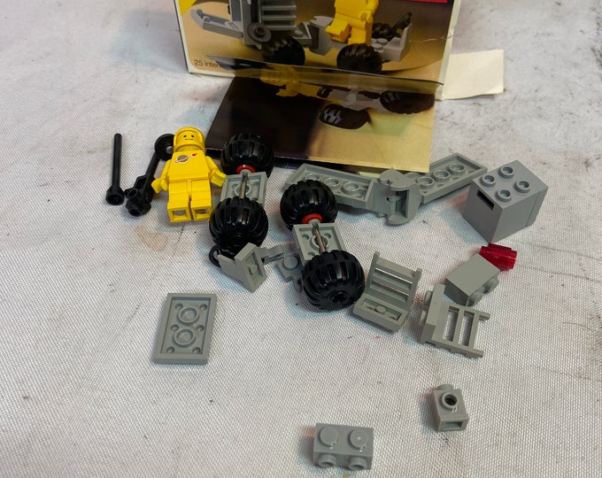 Vintage 1983 Lego 6823 Space System Surface Transport W/ Box Instructions Complete W ...