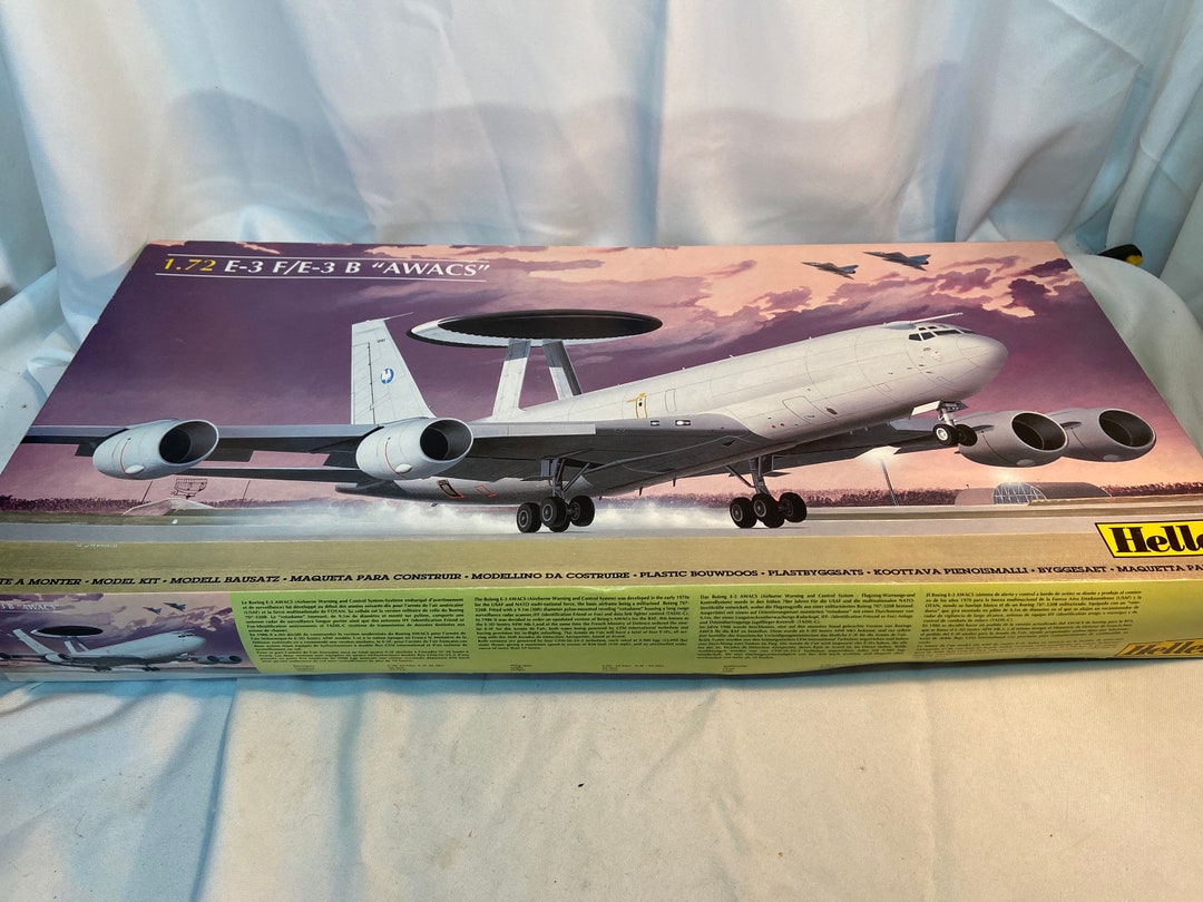 1/72 E-3 F/E-3 B AWACS Heller Model Kit - Etsy Canada
