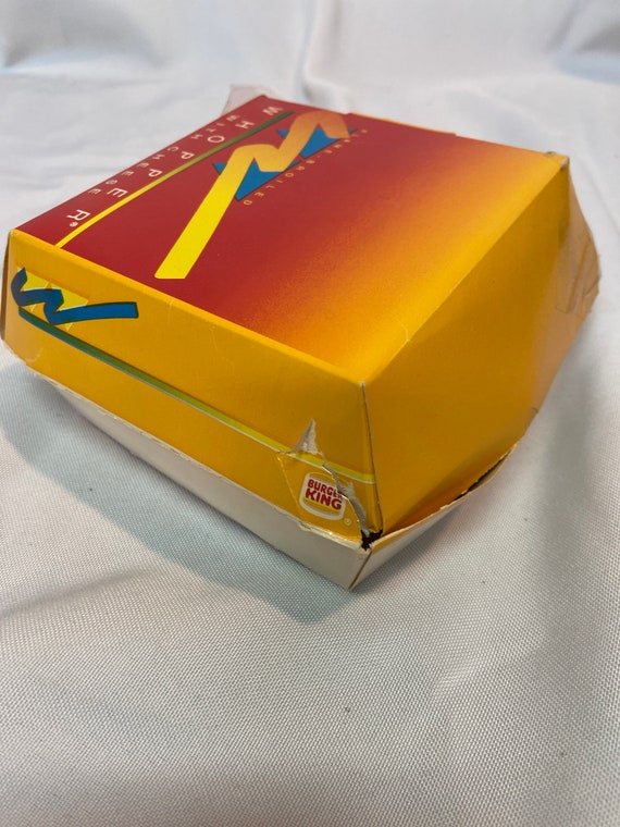 Burger King Whopper Box