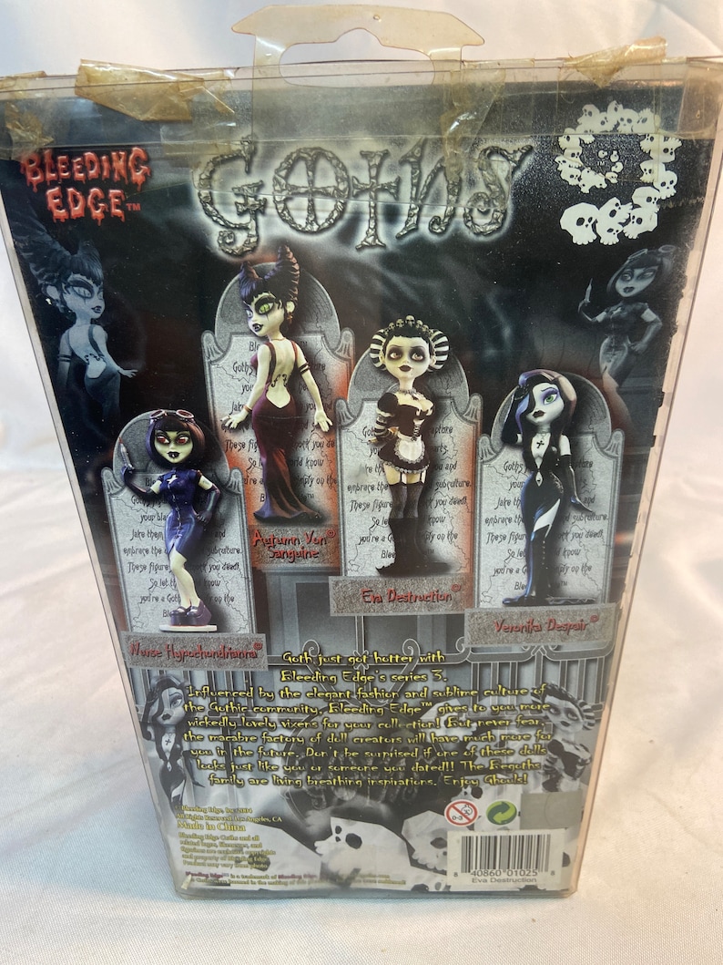 Begoth Bleeding Edge Goths Figure Statue Doll Eva Destruction - Etsy