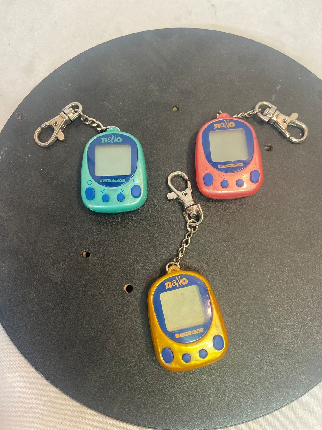 Lot 3 Playmates Nano Baby Kitty Puppy Digital Virtual Pets - Etsy