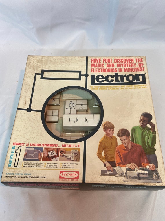 Vintage Raytheon Lectron Series 1 Electronic Experiment - Etsy