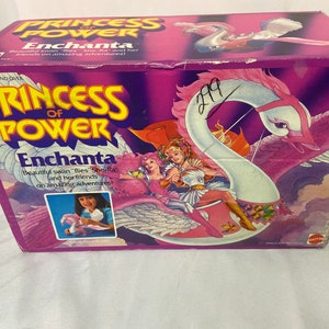 Vintage Mattel She-ra Princess of Power Enchanta Swan W/ Box - Etsy