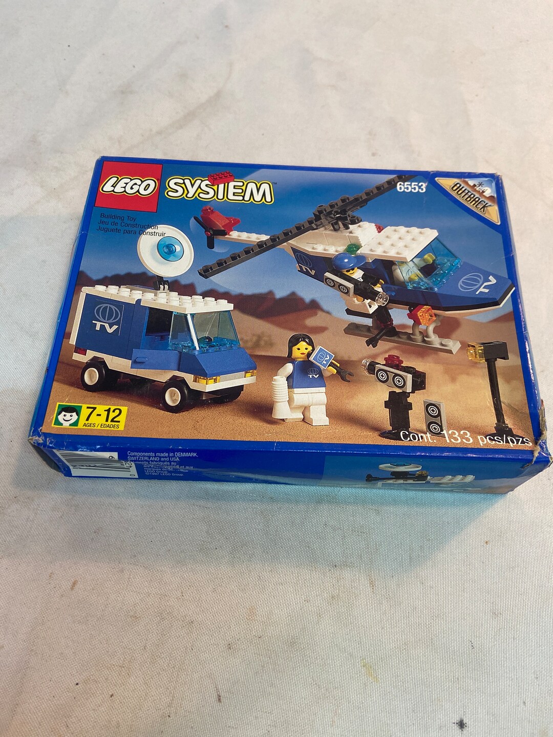 Vintage 1997 Lego System Outback Crisis News Crew 6553 Sealed - Etsy