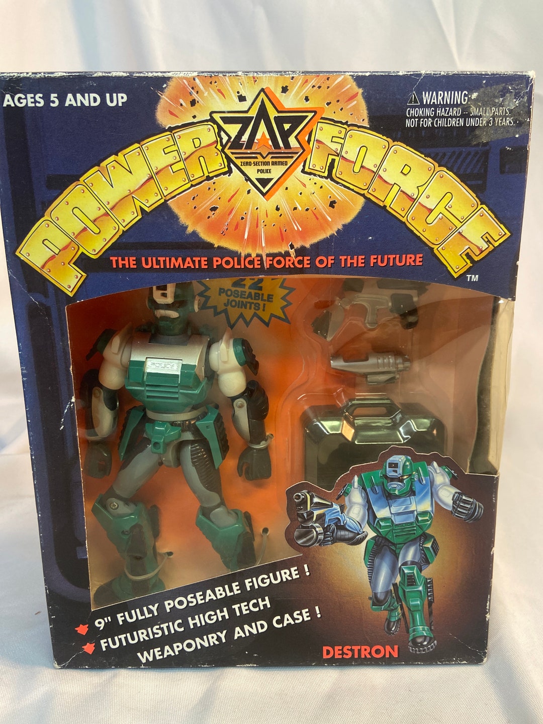Vintage Action Figure 1994 Takara ZAP Zero-section Armed - Etsy