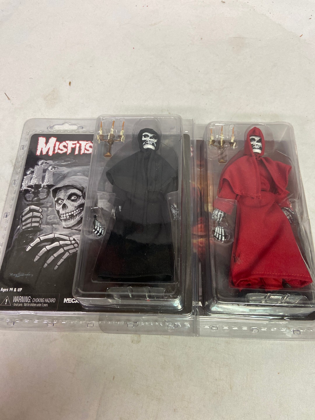 Vintage Style NECA Reel Toy Misfits Fiend Figures Red and Black - Etsy