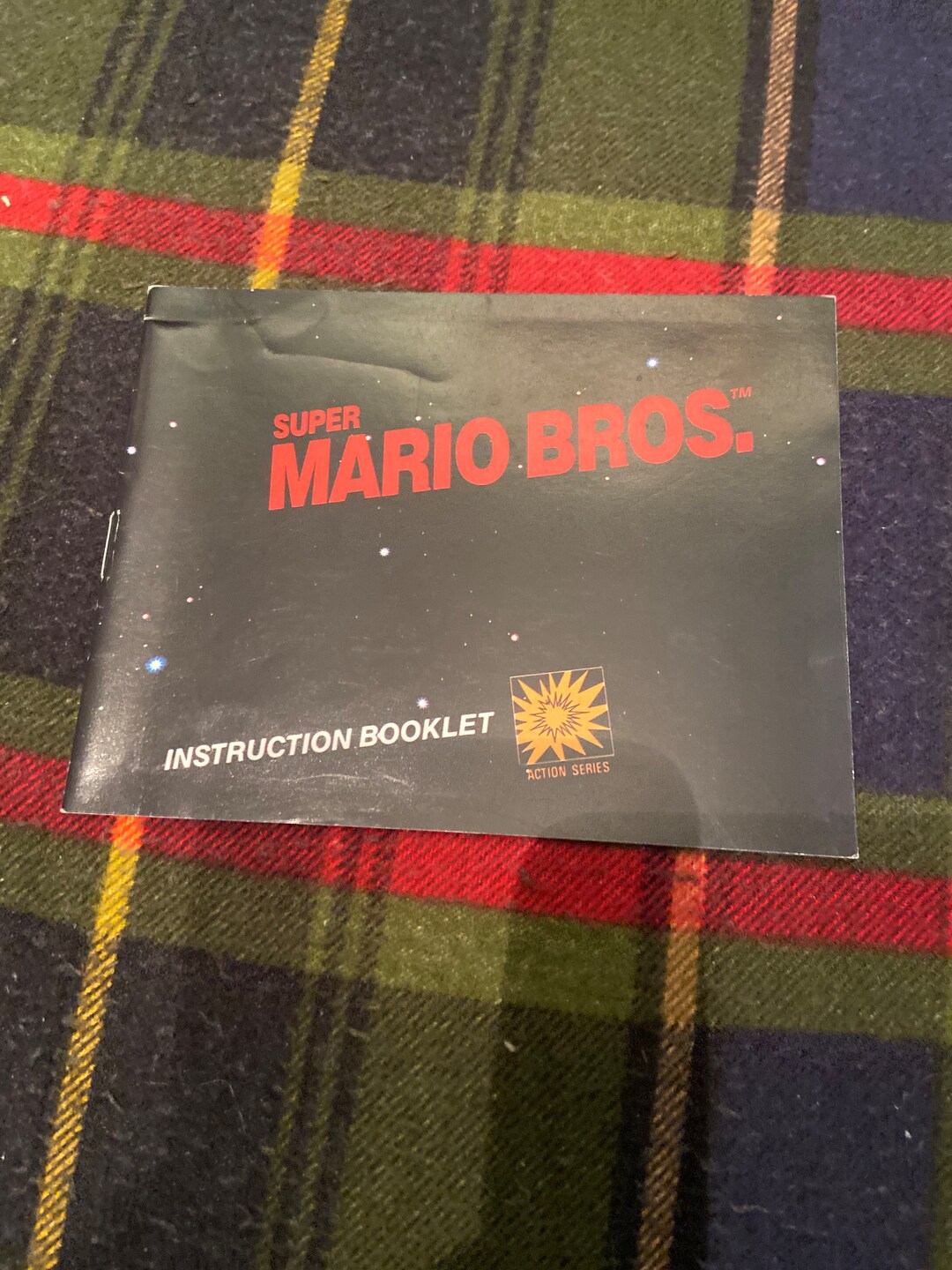 Vintage Nintendo NES Super Mario Bros. Instruction Booklet Manual - Etsy