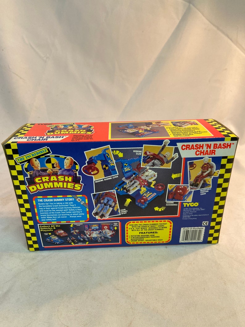 Vintage 1992 Tyco the Incredible Crash Dummies Crash N Bash - Etsy