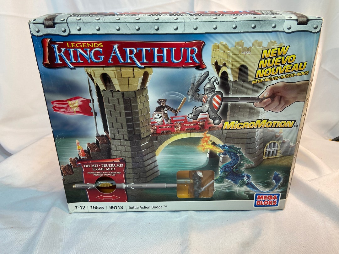 Mega Bloks King Arthur 96118 Bate Action Bridge - Etsy