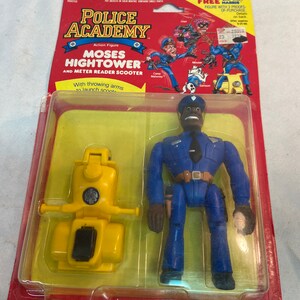 Vintage 1988 Kenner Police Academy Action Figure Moses Hightower W ...