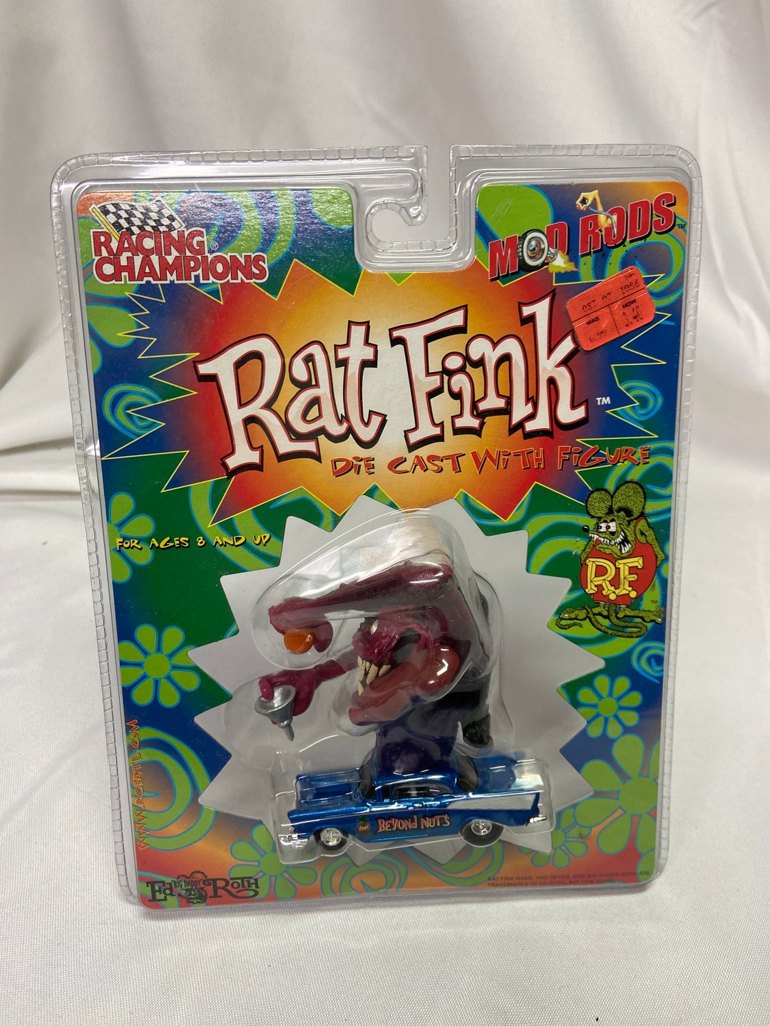 Vintage 2000 Racing Champions Mod Rods Rat Fink Beyond Nuts Ed Roth 57 ...