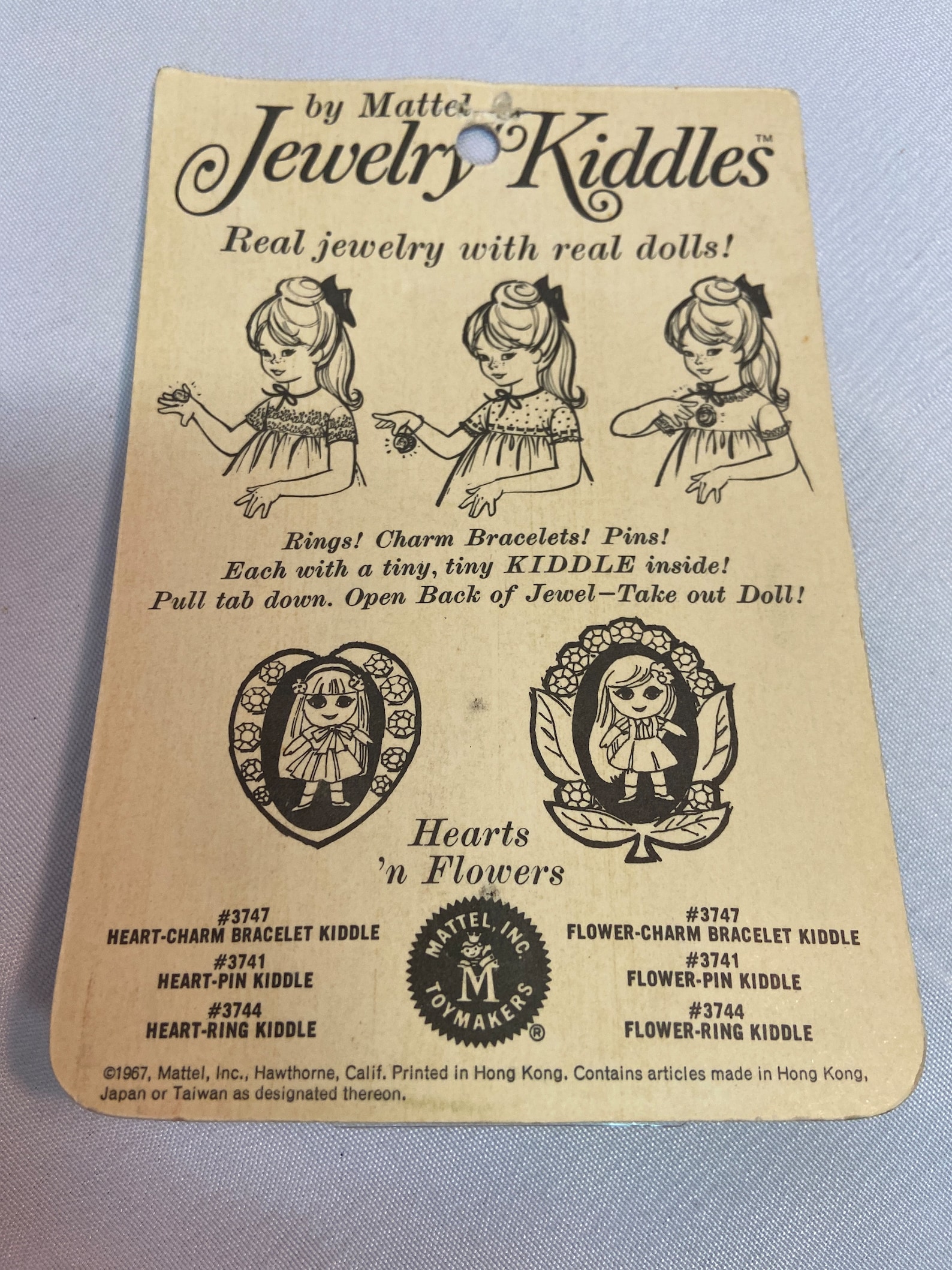 Vintage 1967 Mattel Jewelry Liddle Kiddles Heart Pin Kiddle Sealed - Etsy