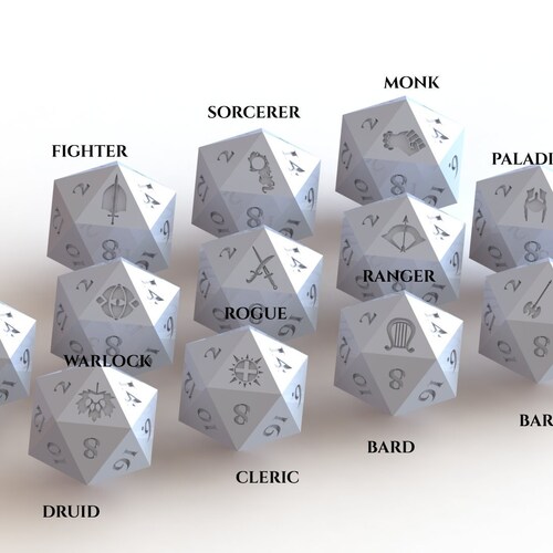 Dice Masters 3D Printed Classic Set - Etsy