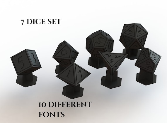 Dice Masters 3D Printed Classic Set - Etsy
