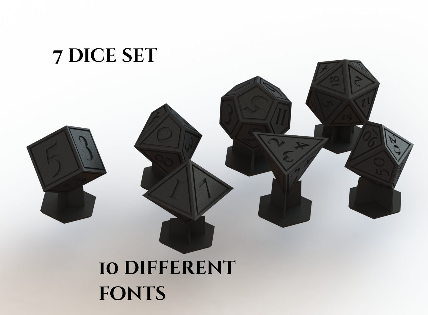 Dice Masters 3D Printed Classic Set - Etsy