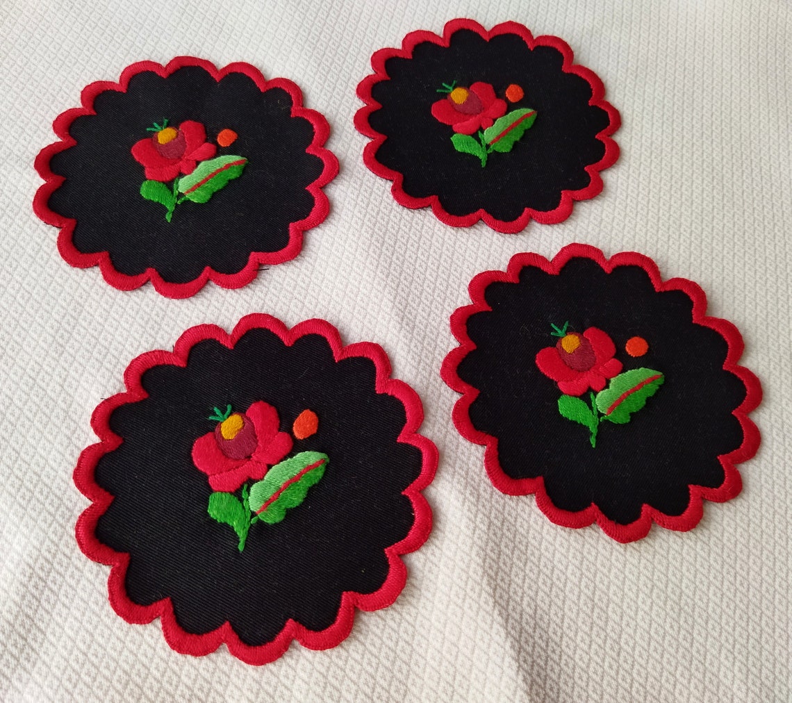 Hand-embroidered, New Doily, Table Ornament. Handmade Hungarian ...