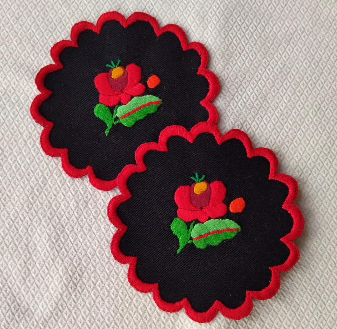 Hand-embroidered, New Doily, Table Ornament. Handmade Hungarian ...