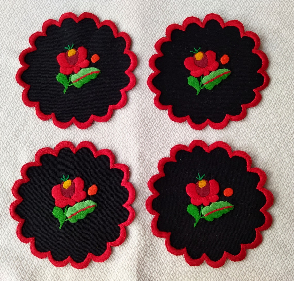 Hand-embroidered, New Doily, Table Ornament. Handmade Hungarian ...