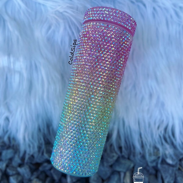 Rhinestone Ombre Template for Tumbler - Etsy
