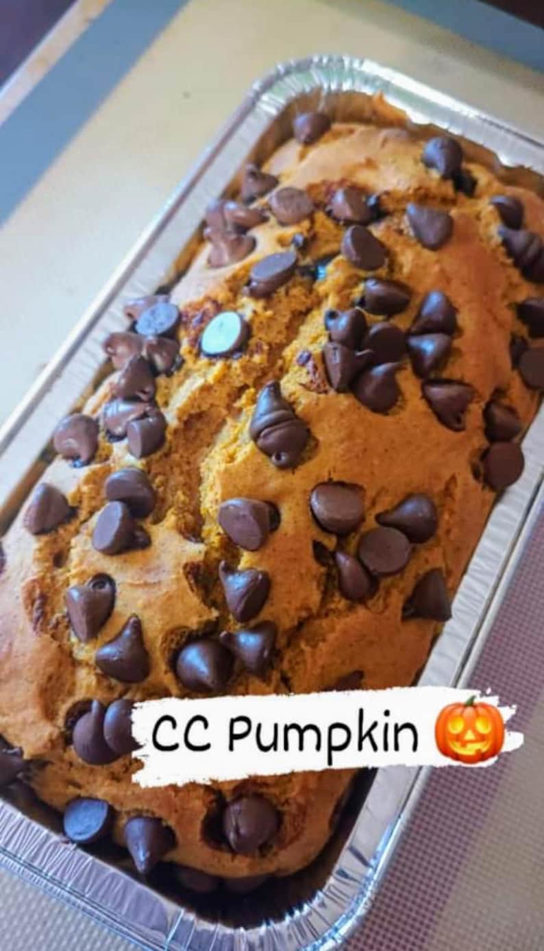 Homemade Pumpkin Loaf Bread. Numerous Varieties. 8.5x4.5 Loaf - Etsy