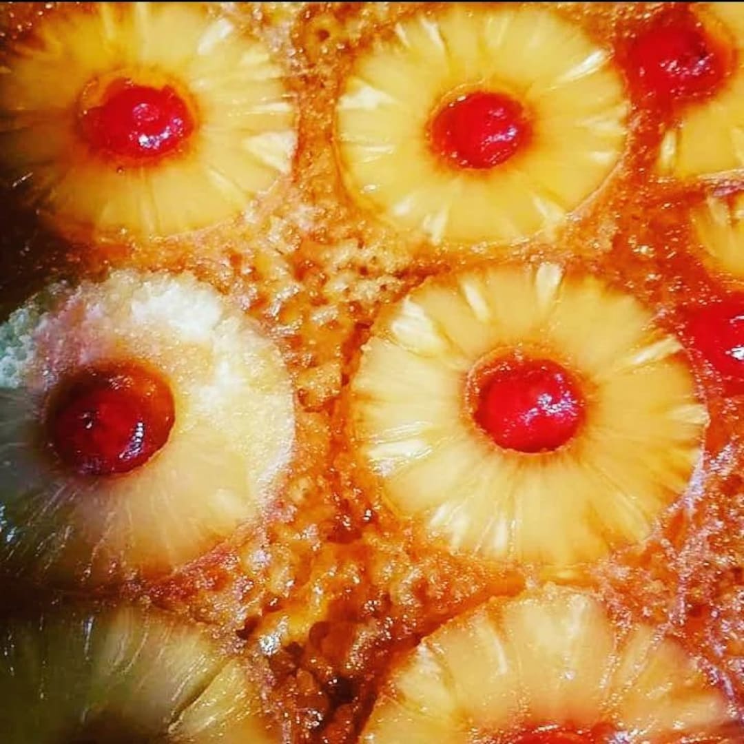 Pineapple Upside Down Cake Loaf Bread. 8.5x4.5 - Etsy