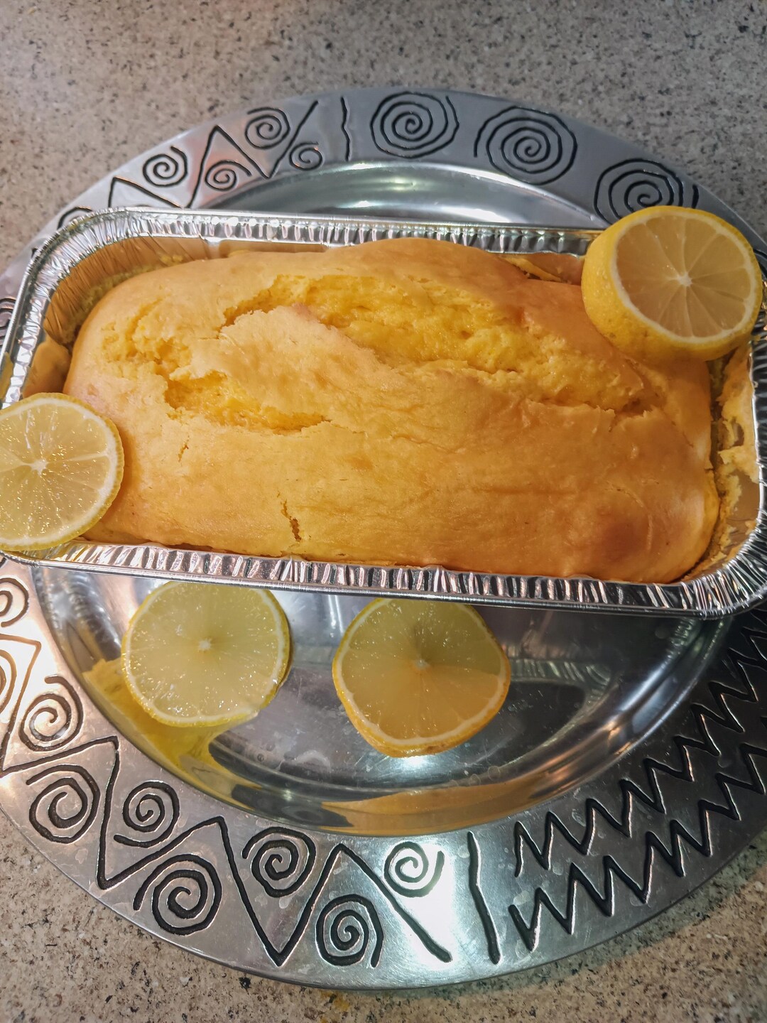 Tangy Lemon Pudding Loaf Bread Cake 8.5x4.5 - Etsy