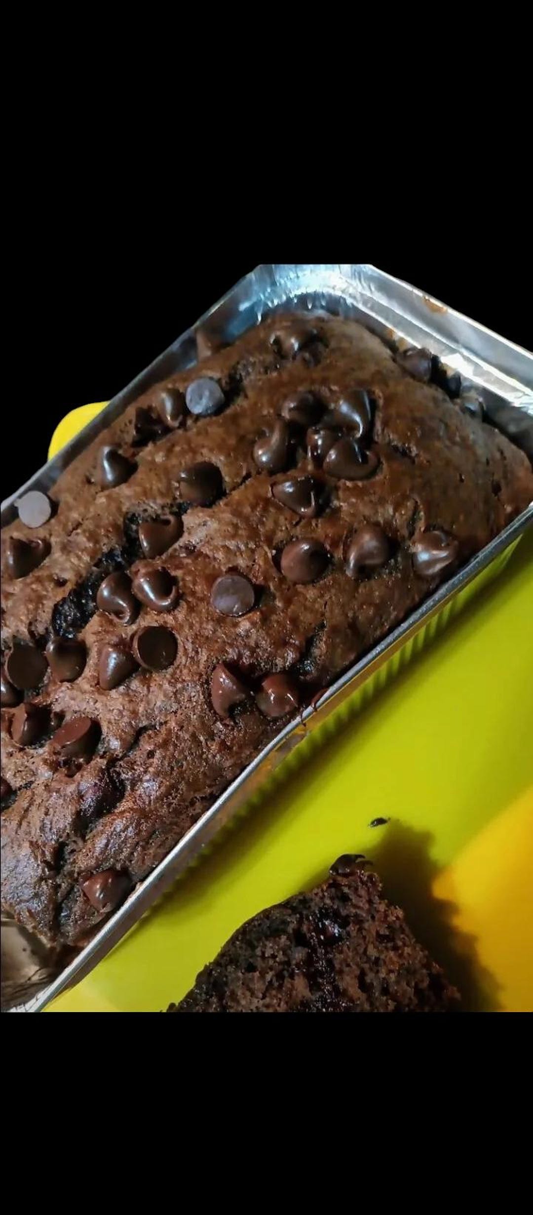 Homemade Banana Loaf Bread. Devil's Food Chocolate Chips. Double ...