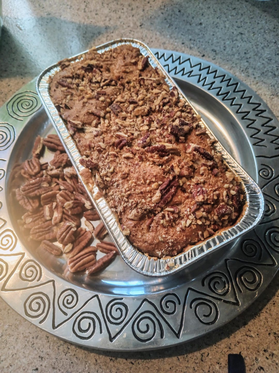 Cinnamon Pecan Swirl Loaf Cake. 8x4 Loaf - Etsy
