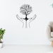 Holding Tree Svg, Tree Svg, Hand Landscape Svg, Tree Wall Decor, Hands ...