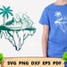 Floating Beach Svg, Floating Island Svg, Sky Island Svg, Beach in the ...