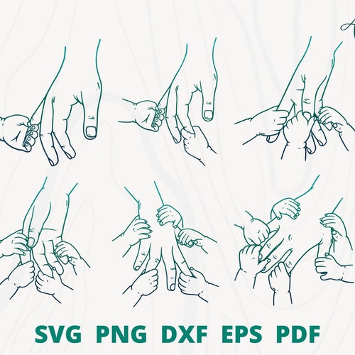 Father and Son Svg Father Hand Svg Bundle Father Hold - Etsy