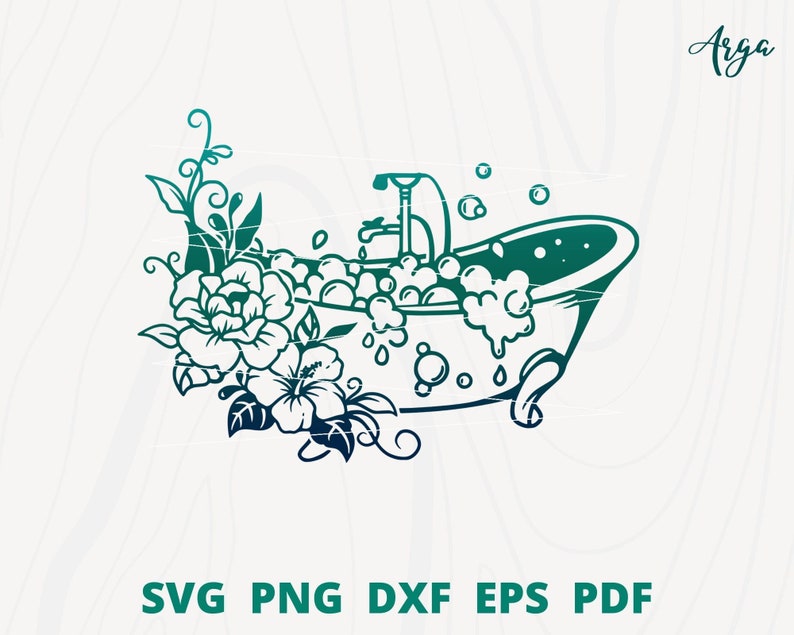 Bathtub Svg Bundle Bathtub Svg Clawfoot Tub Svg Bathroom - Etsy