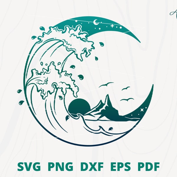 Ocean Svg Files - Etsy